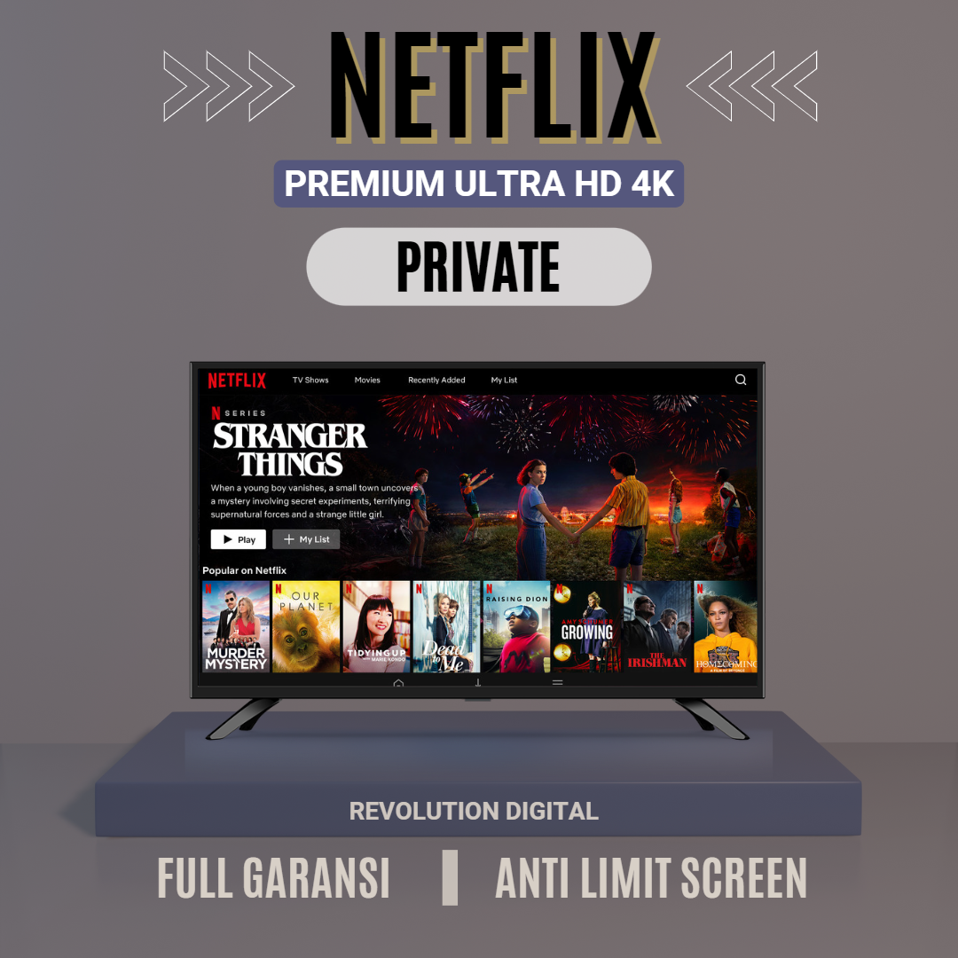 Netflix Premium 1 Bulan Profile Private [Best Seller Dan Murah ...