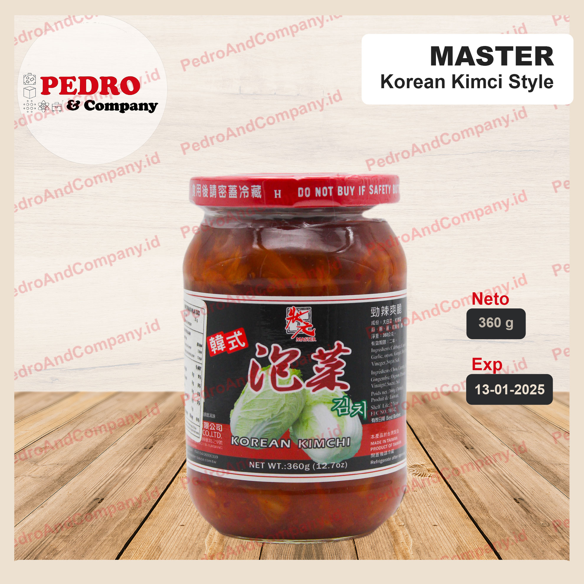 Master korean kimchi 360 gram sayur sawi putih korea | Lazada Indonesia