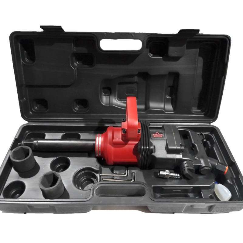 Air Impact Wrench 1 Inch / Alat Pembuka Ban Angin + 5 Mata Socket / Air ...