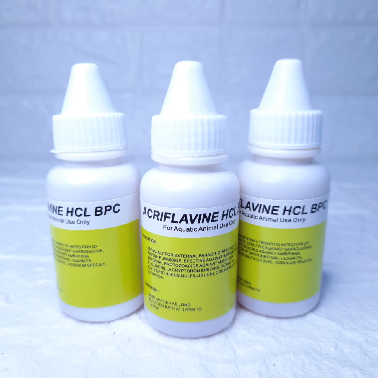 ACRIFLAVINE HCL BPC 30ml Obat KUNING ikan hias obat luka jamur ...