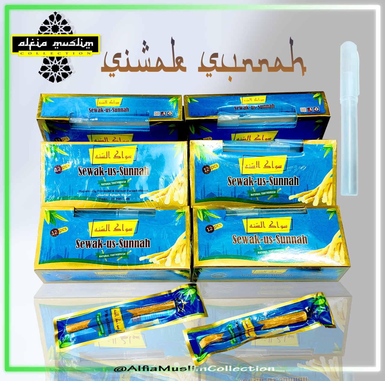 Siwak As Sunnah Miswak Siwak Made in Pakistan Murah | Lazada Indonesia