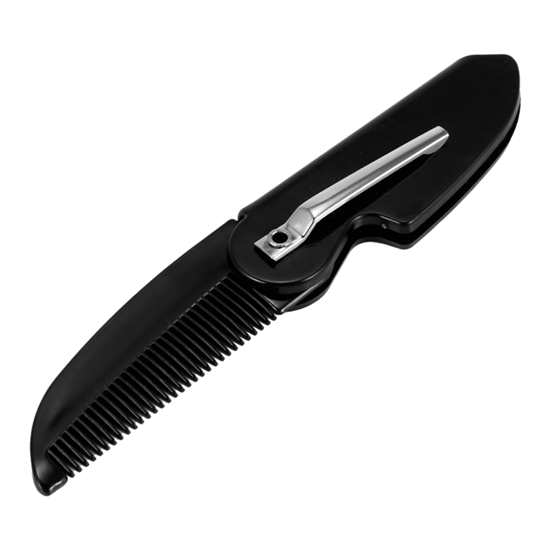 1 Pcs Mens Womens Beauty Handmade Folding Pocket Clip Hair Moustache ...