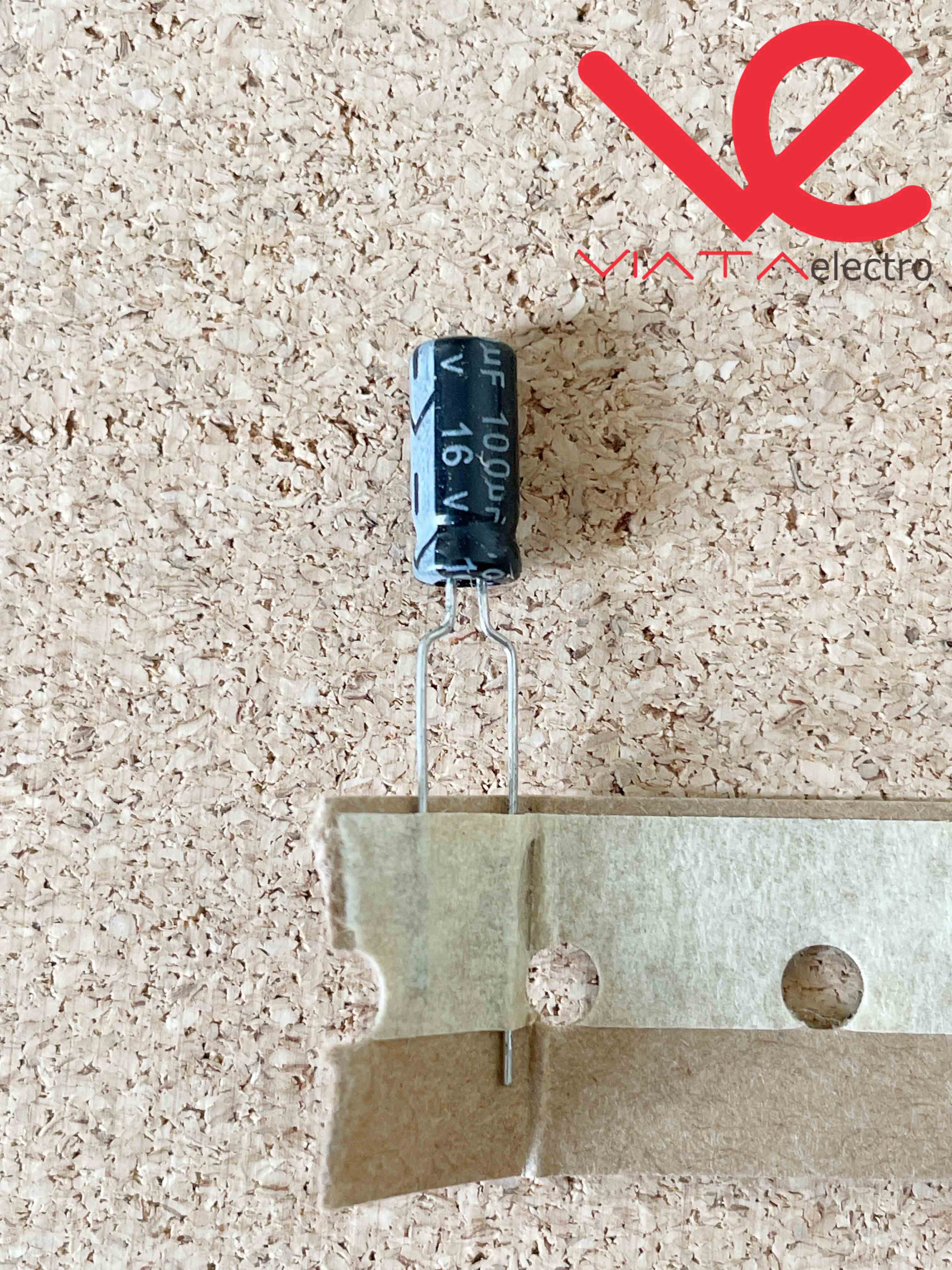 KAPASITOR ELCO 100UF 16V ROLL (5 BUAH) KAPASITOR CAPACITOR ELKO ...