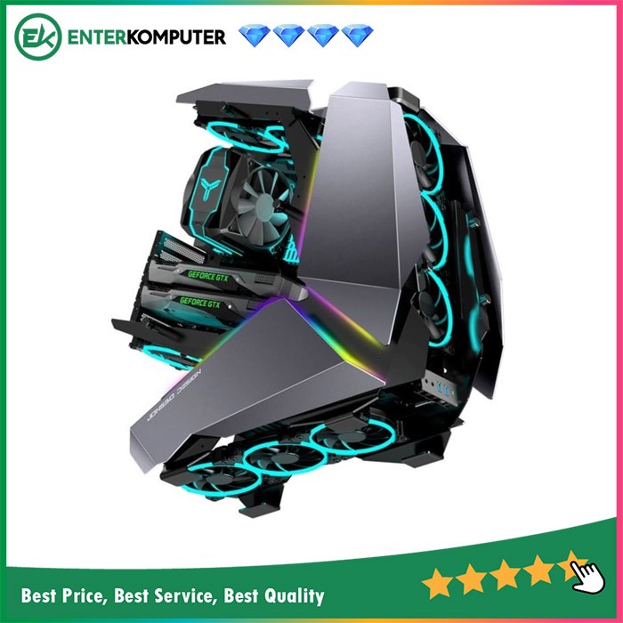 Casing Jonsbo MOD5 GRAY - ATX - ALUMINUM EXTREME GAMING CASE | Lazada ...