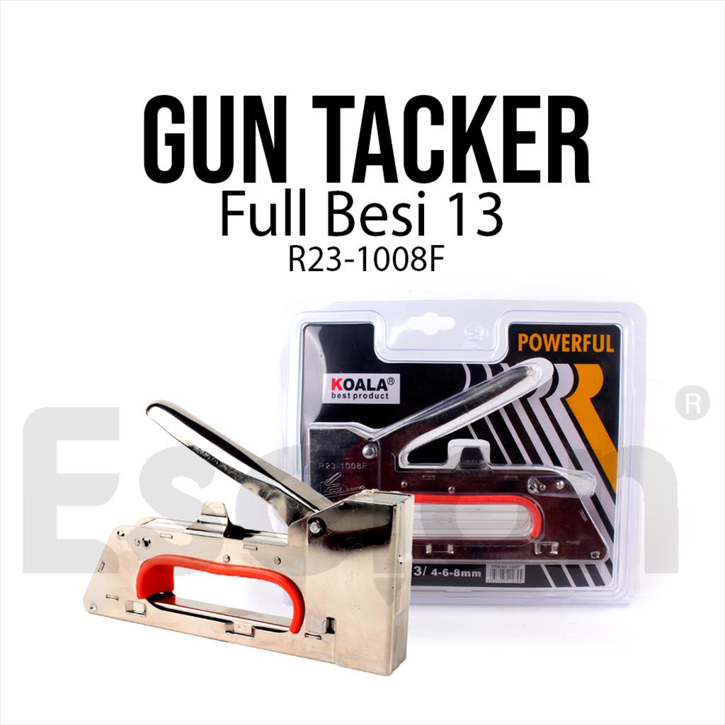 Stapler Tembak FULL BESI / Gun Tracker / Staples Sofa Jok Motor ...