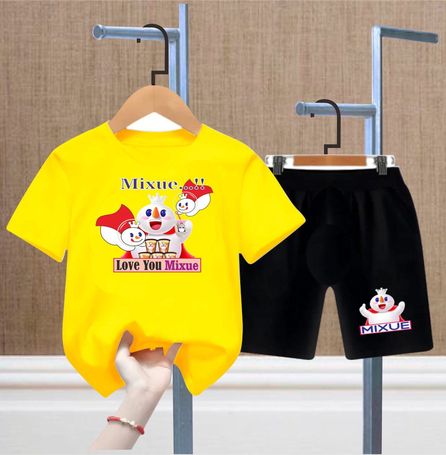 SETELAN BAJU KAOS ANAK GAMBAR MIXUE / BISA DIPAKAI CEWEK DAN COWOK ... SETELAN BAJU KAOS ANAK GAMBAR MIXUE / BISA DIPAKAI CEWEK DAN COWOK ...