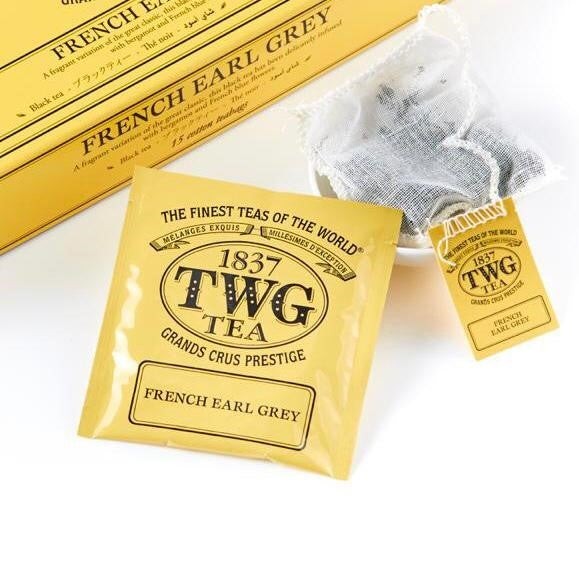TWG Tea French Earl Grey 2.5 gr Classic Tea bag Selection | Lazada ...