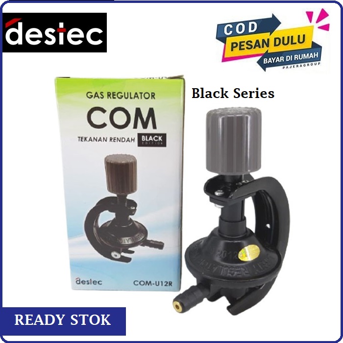 Regulator Gas LPG 3 & 12 Kg Destec COM-U12R Non Meter Tekanan Rendah ...