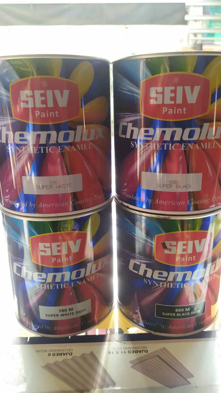 SEIV Paint CHEMOLUX Cat Kayu dan Besi 1kg | Lazada Indonesia