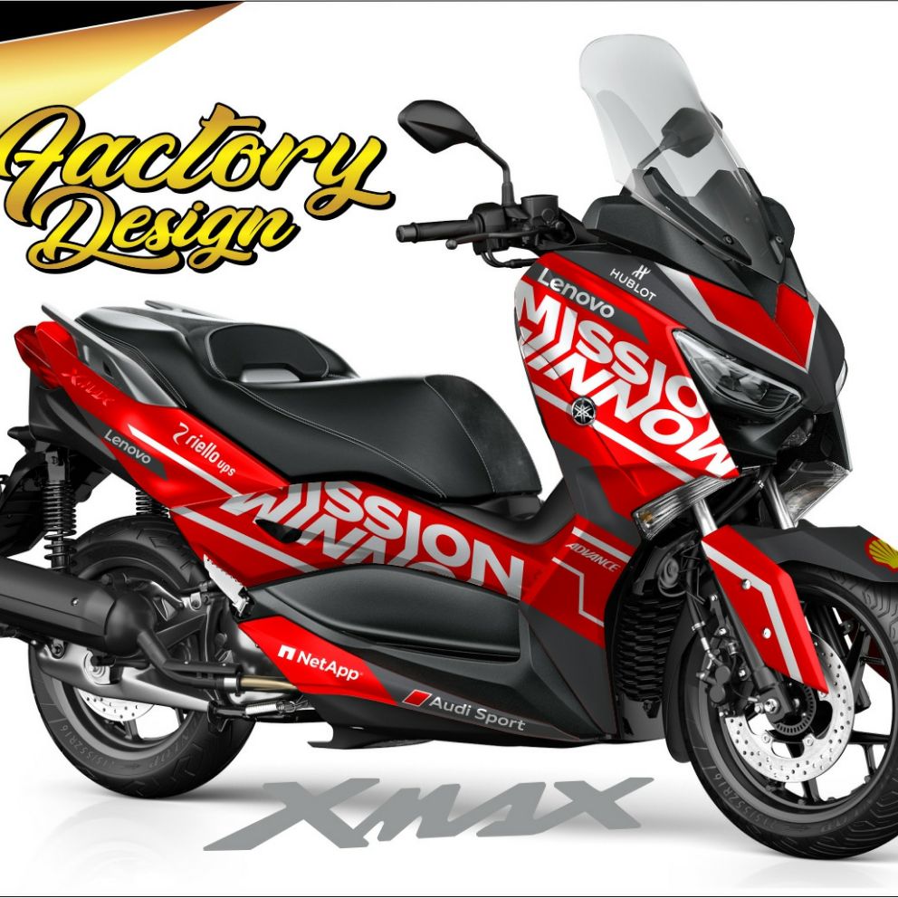 Decal Yamaha XMAX Variasi Mission winnow full body | Lazada Indonesia
