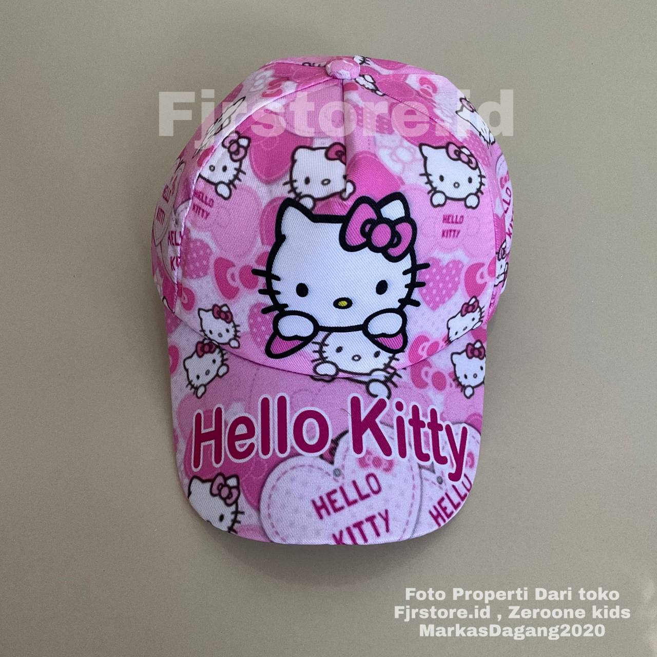 Topi Baseball Anak Perempuan Model BOBA Drink BTS KudaPoni Hello kitty ...