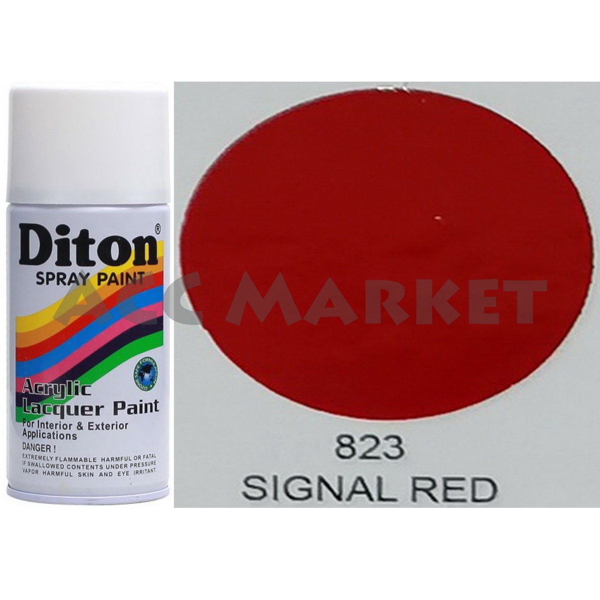 Pilox Diton Pilok Pylox Cat Merah Signal Red 823 | Lazada Indonesia