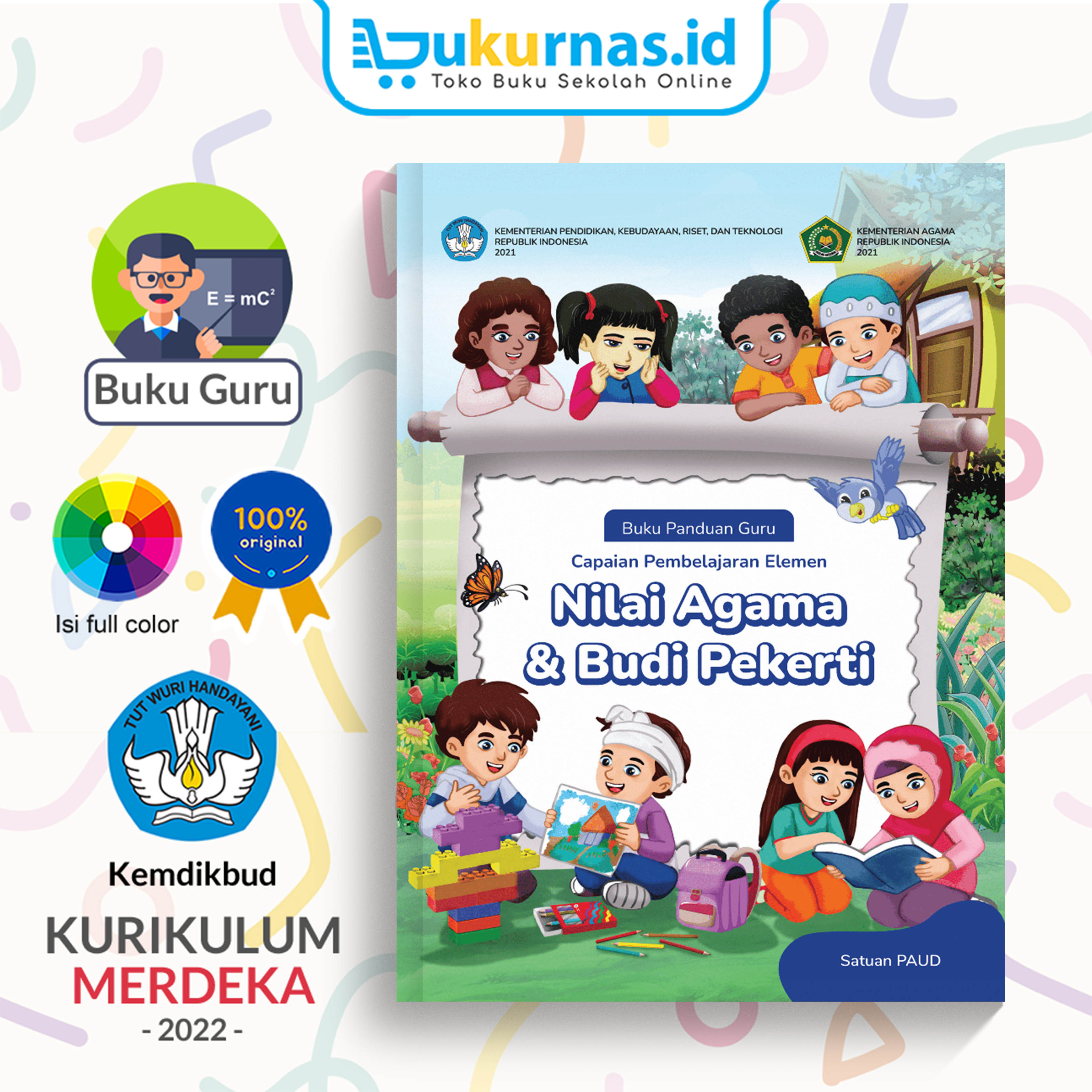 Buku Panduan Guru PAUD Nilai Agama dan Budi Pekerti K-Merdeka | Lazada Indonesia