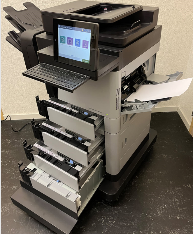 Printer HP LaserJet Enterprise Flow M630MFP Siap Pakai | Lazada Indonesia