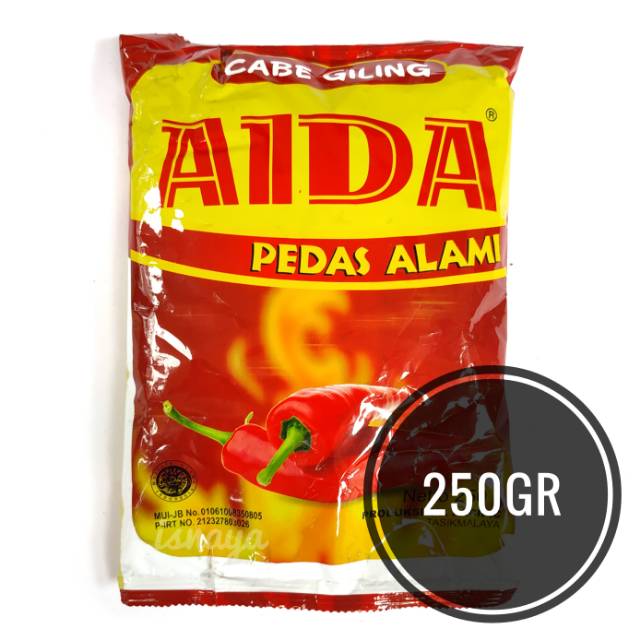 AIDA CABE BUBUK KEMASAN 250gr | Lazada Indonesia