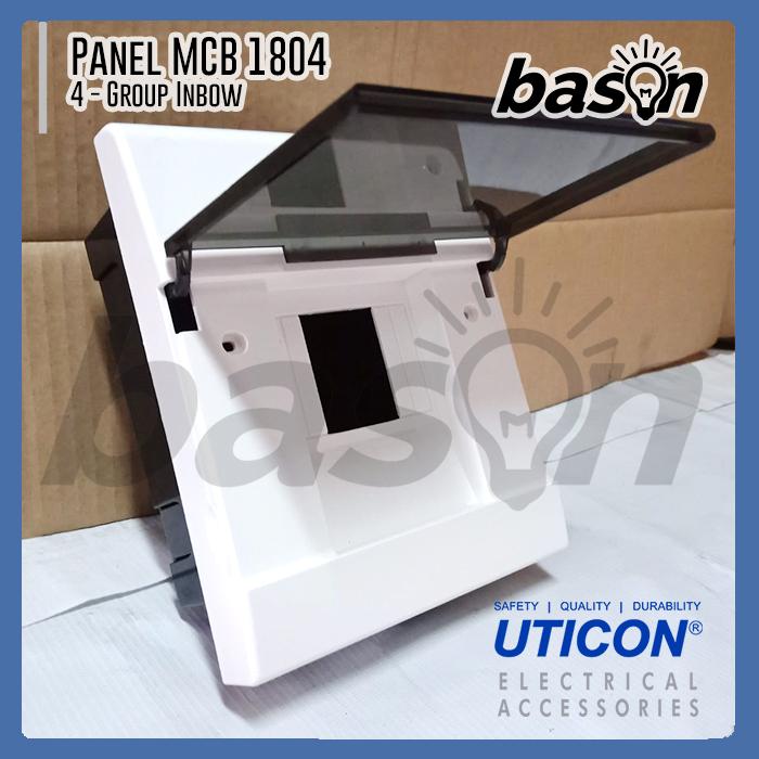 UTICON MCB Box MCB1804 4-Group / MCB1808 8-Group / MCB1812 12-Group MCB ... UTICON MCB Box MCB1804 4-Group / MCB1808 8-Group / MCB1812 12-Group MCB ...