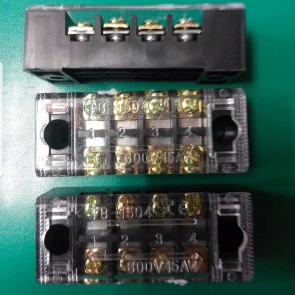 Terminal Block 4 Pole 25 Ampere TB2504 | Lazada Indonesia
