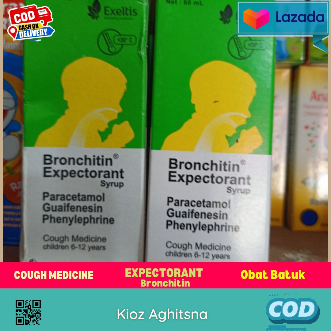 Bronchitin Expectorant - obat batuk | Lazada Indonesia