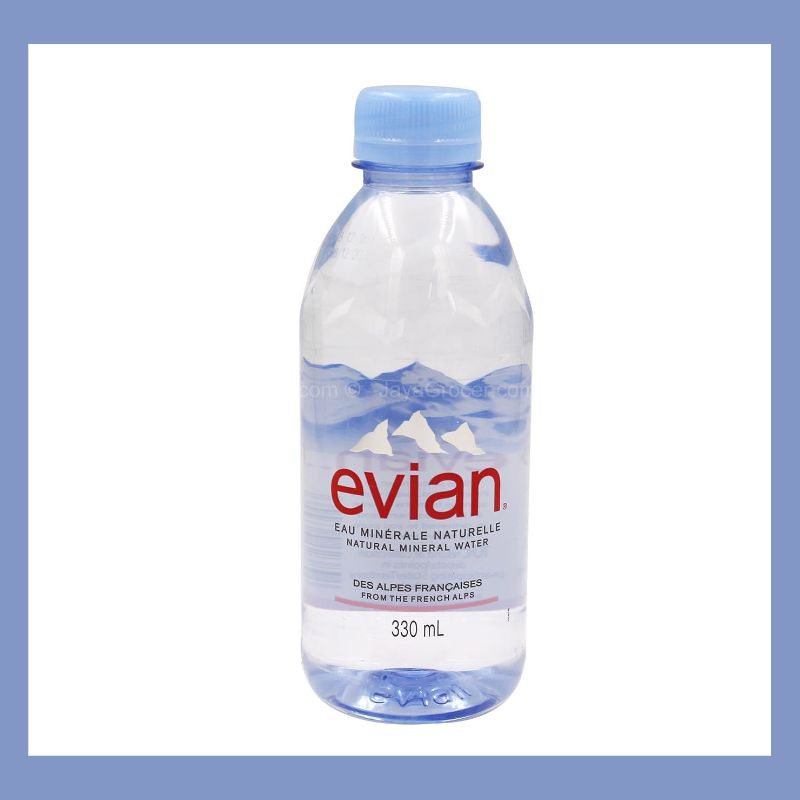 Evian, Natural Mineral Water 330ml. Original Perancis | Lazada Indonesia