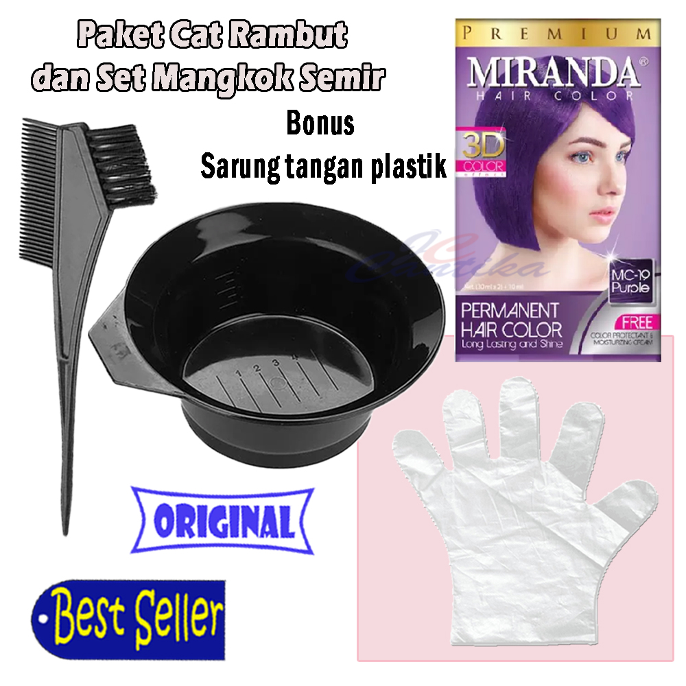 Cat Rambut BPOM Semir Rambut Yang Bagus Permanen Cat Rambut Korea Untuk Pria Dan Wanita Pewarna ...