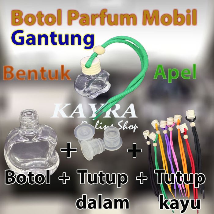 Botol Parfum Mobil Bentuk Apel(5Set) | Lazada Indonesia