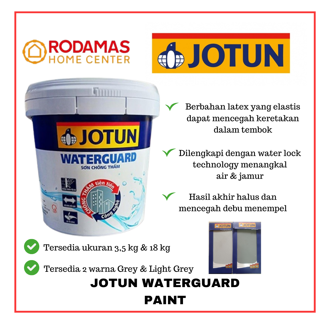 JOTUN WATERGUARD waterproofing /Cat Tembok eksterior merk JOTUN/Cat ...