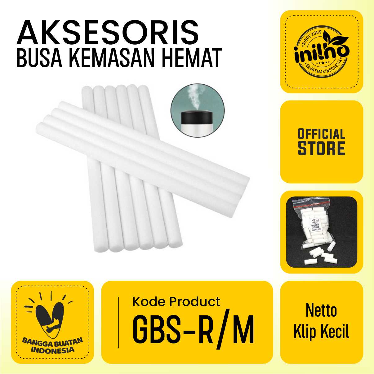 SPON GABUS PUTIH UKURAN STANDART KECIL MELL | Lazada Indonesia