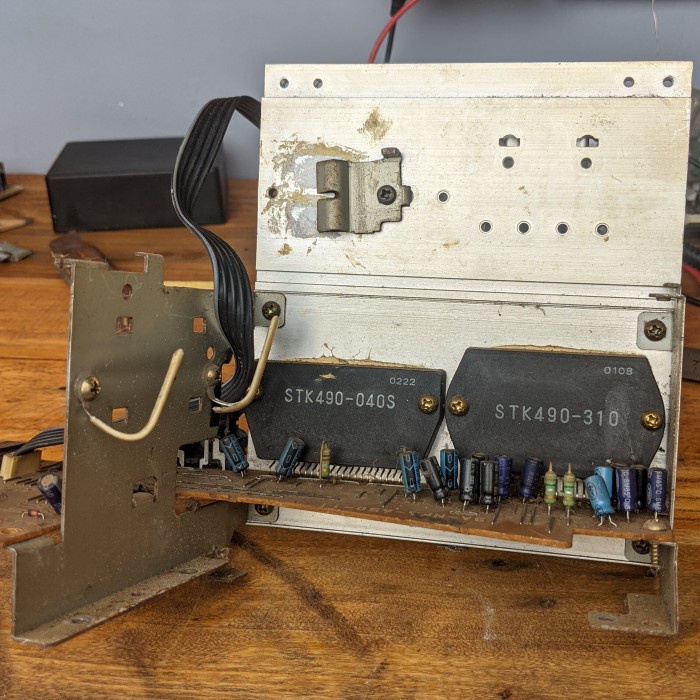 IC STK 490-310 STK 490-040s Class H G Amplifier IC Original Sanyo RARE ...