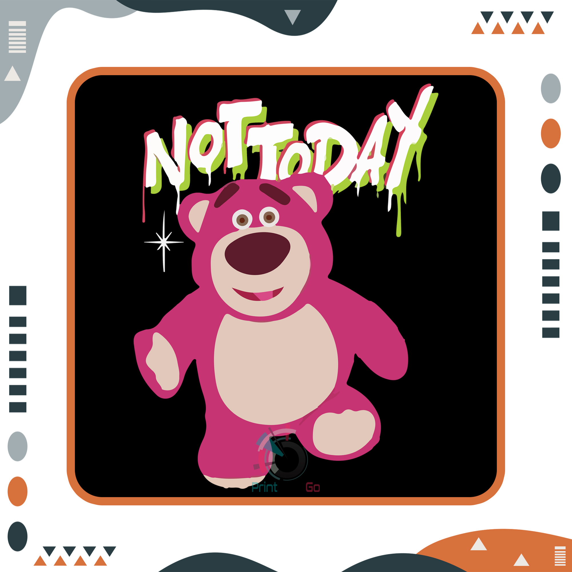 SABLON SETRIKA STICKER DTF TEMA KARTUN LOTSO (UKURAN 14-16CM) | Lazada ...