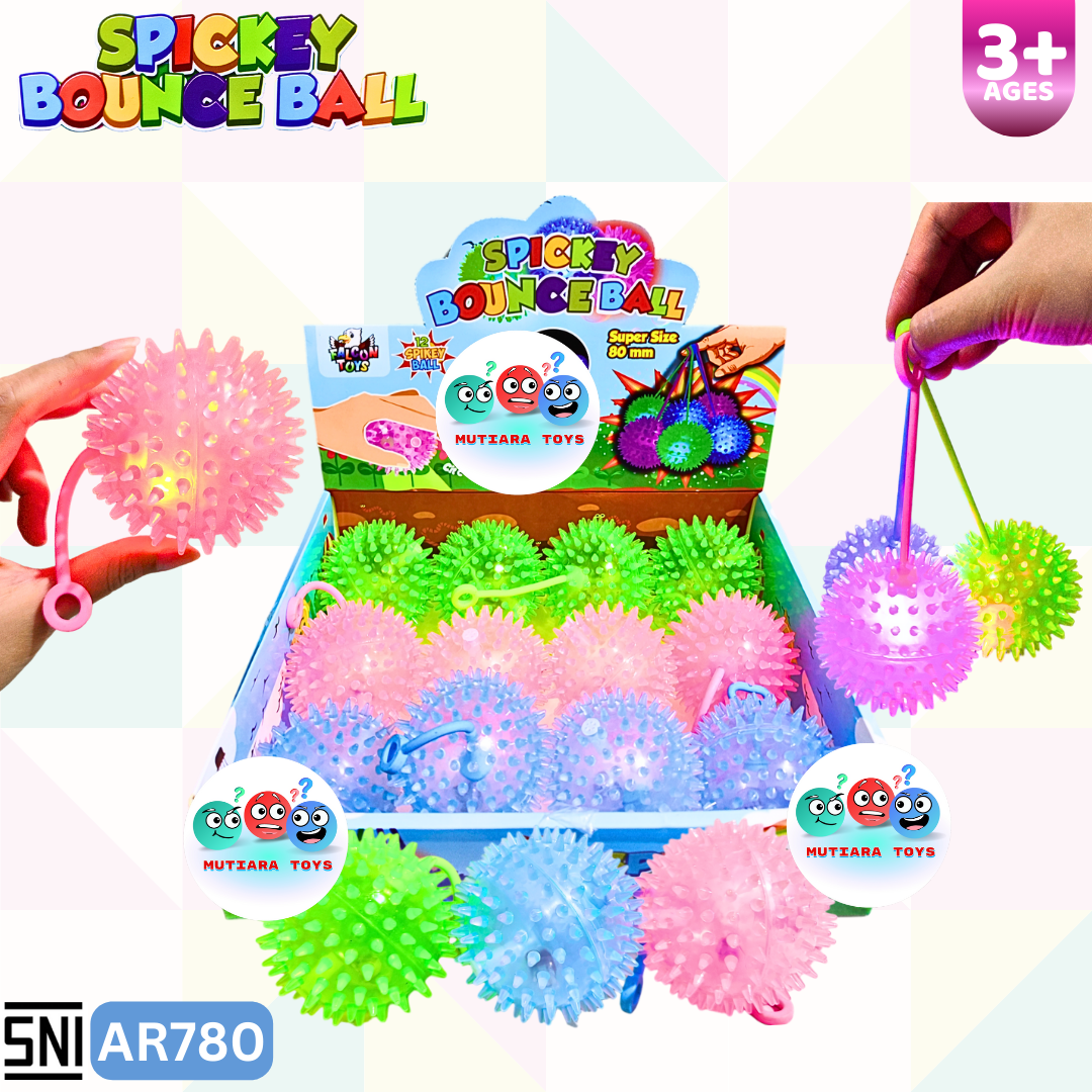 MM Mainan Bola Duri Massage Flashy Spiky Ball AR780 | Lazada Indonesia