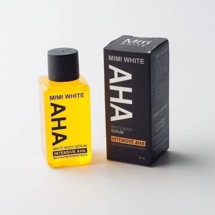 MIMI WHITE AHA BPOM ORIGINAL SERUM PENCERAH KULIT INTENSIVE AHA MULTI ...
