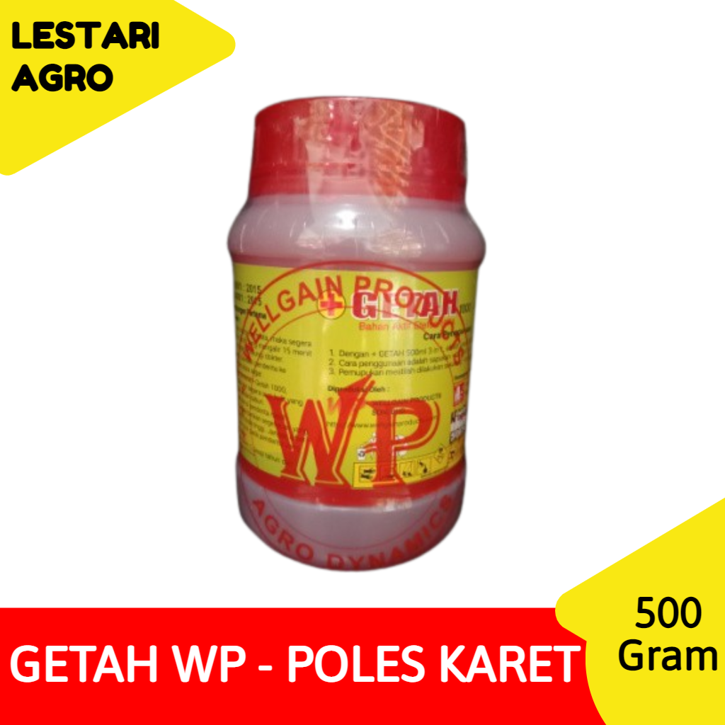 Getah WP Merah 1000 Kemasan 500ml ZPT & Vitamin Karet + Getah 1000 ...