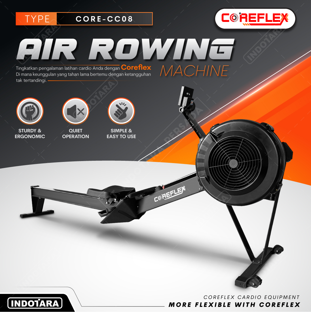 Air Rower | Rowing Machine Coreflex Air Rowing Machine CORE-CC08 ...