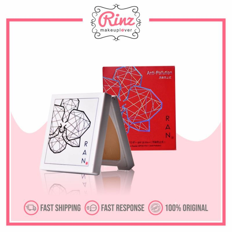 Ran mini Retouch Powder Anti Pollution SPF 20++ | Lazada Indonesia