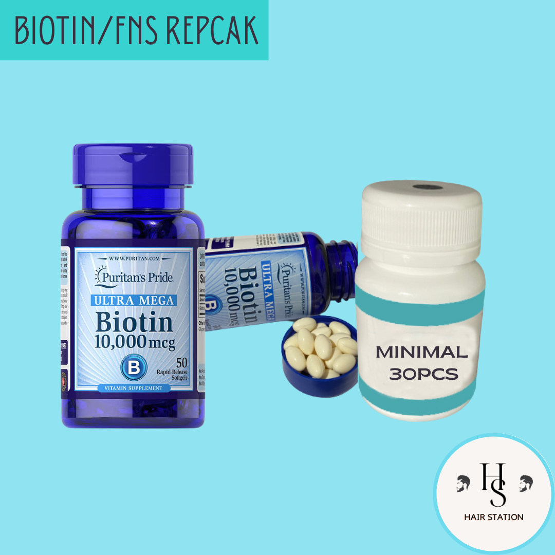 Biotin Malam 1mg Repack Solusi Rambut Rontok (Minimal 30pcs) | Lazada ...