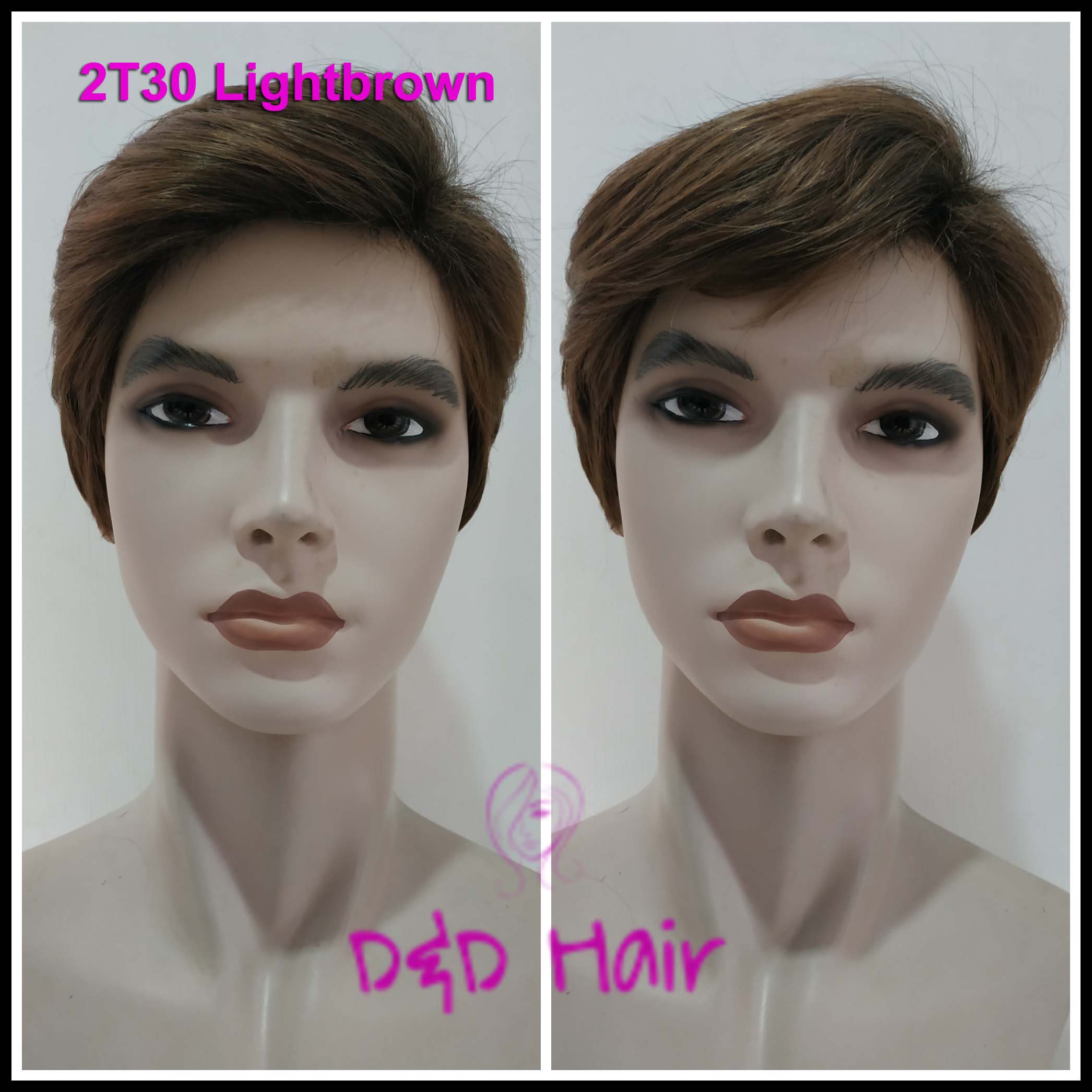 Wig Rambut Pria - D&D16004 - Grey - Wig Pendek | Lazada Indonesia