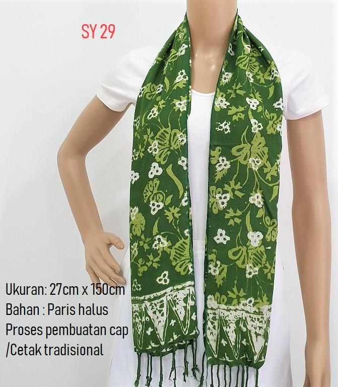 pitakita syal batik scarft batik shawl batik motif etnik tradisional ...