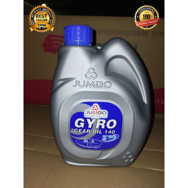 Oli Jumbo Gyro Gear 140 GL-5 Xtra 1 Liter Oli Gear / Oli gardan / oli ...