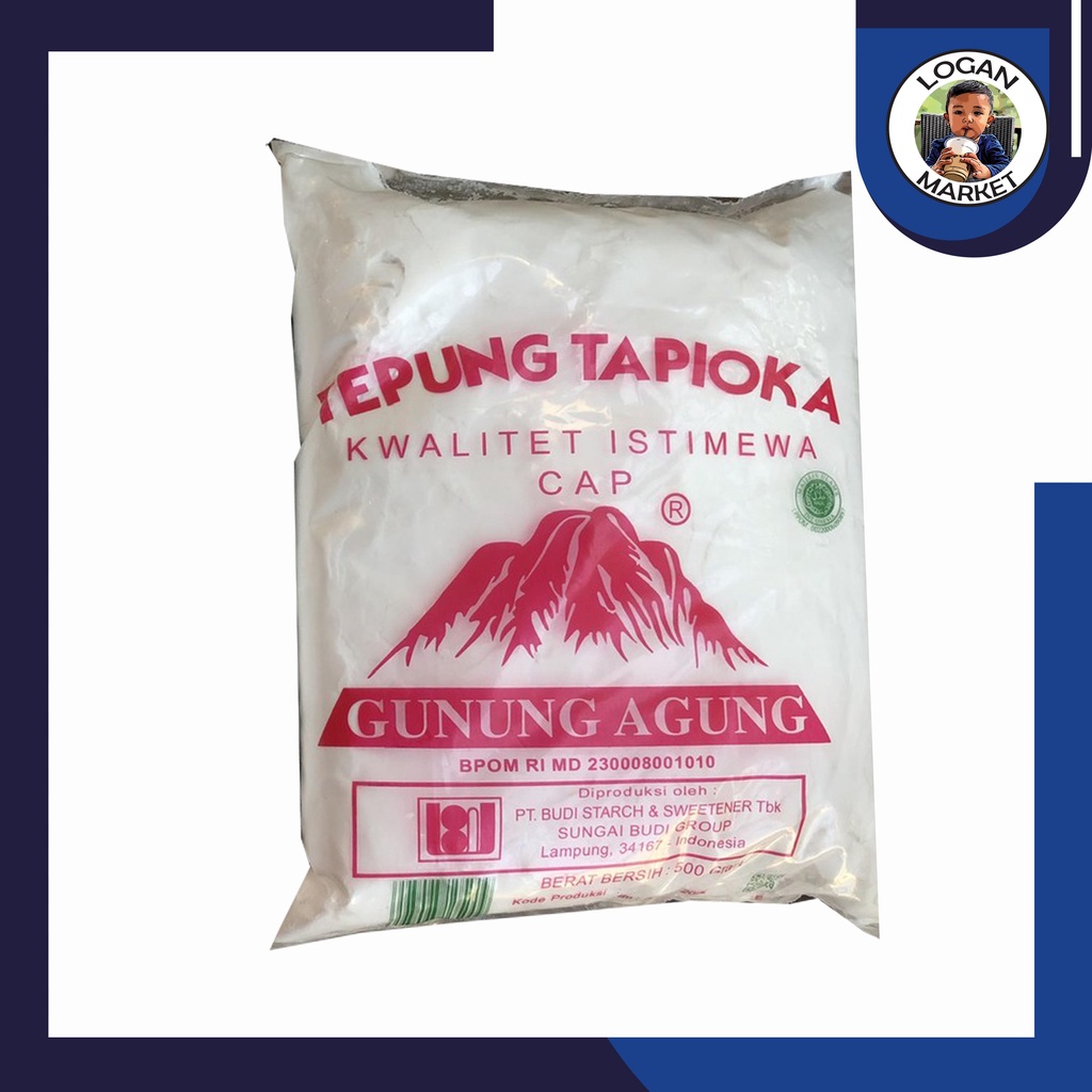 Gunung Agung Tepung Tapioka 500 gram 500gram | Lazada Indonesia