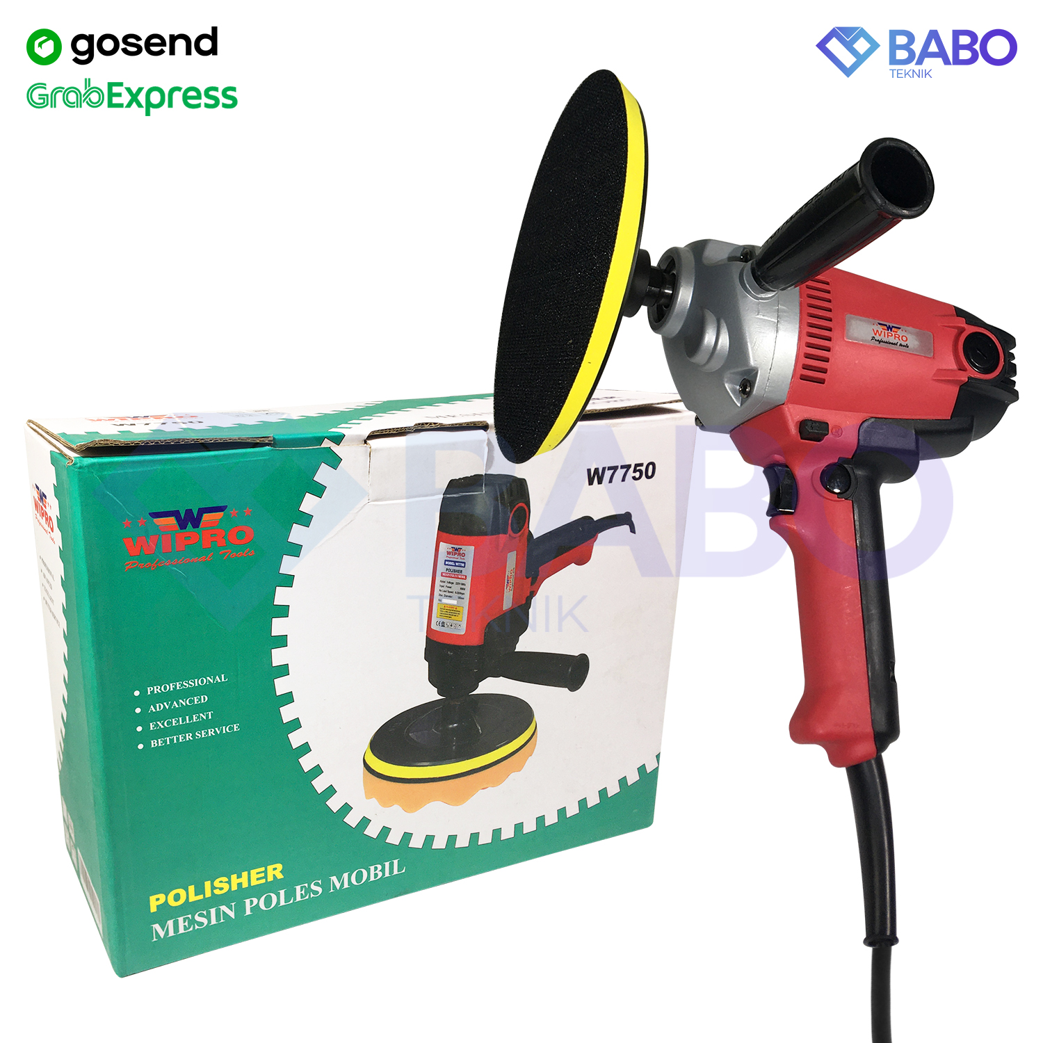 Mesin Alat Poles Mobil Disc Polisher 7 Inch Wipro W7750 | Lazada Indonesia