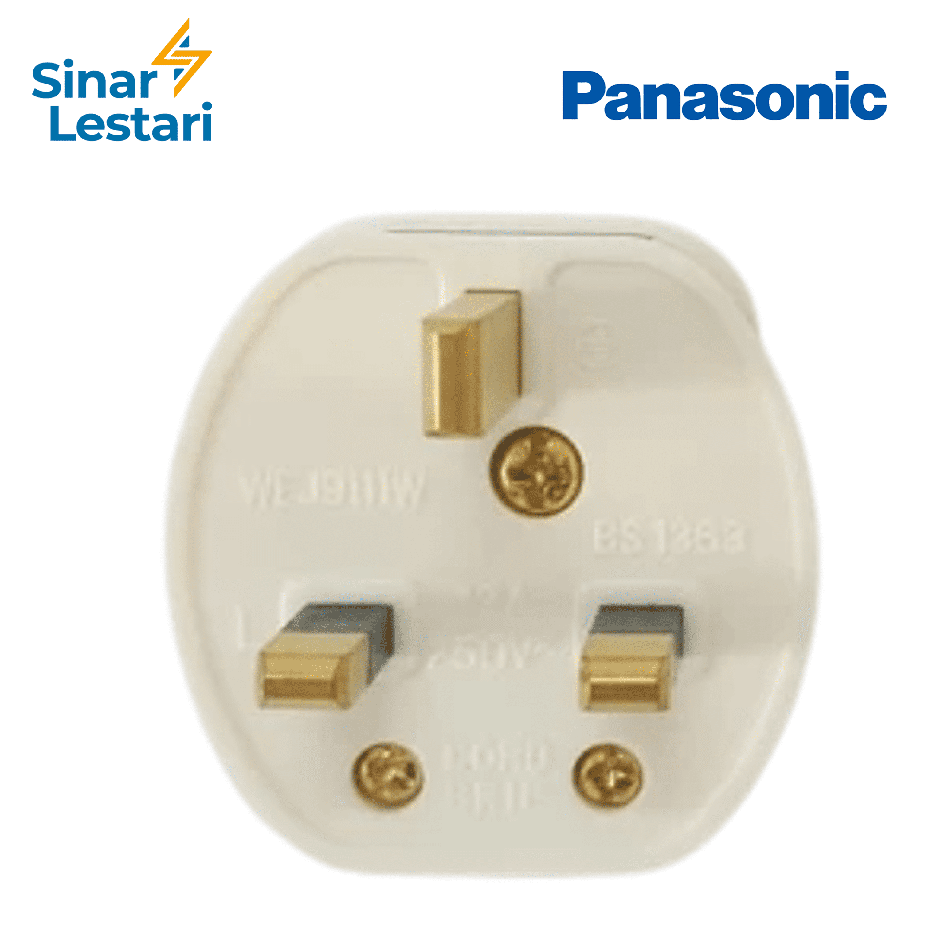 Panasonic Steker AC Kaki 3 Steker AC WEJ 9111 | Lazada Indonesia