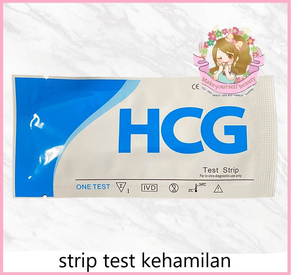 alat tes hamil test pack strip test kehamilan HCG test peg | Lazada ...