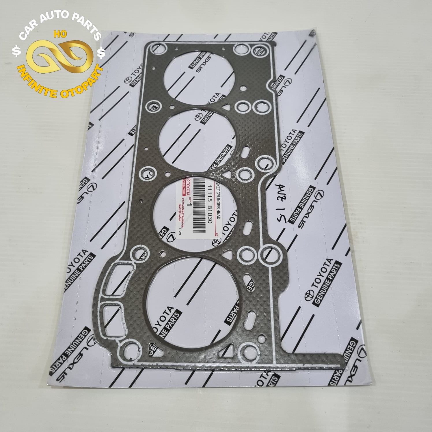 PACKING HEAD PAKING ONLY GASKET TOYOTA AVANZA 1.5 GRANMAX RUSH 1500CC ...
