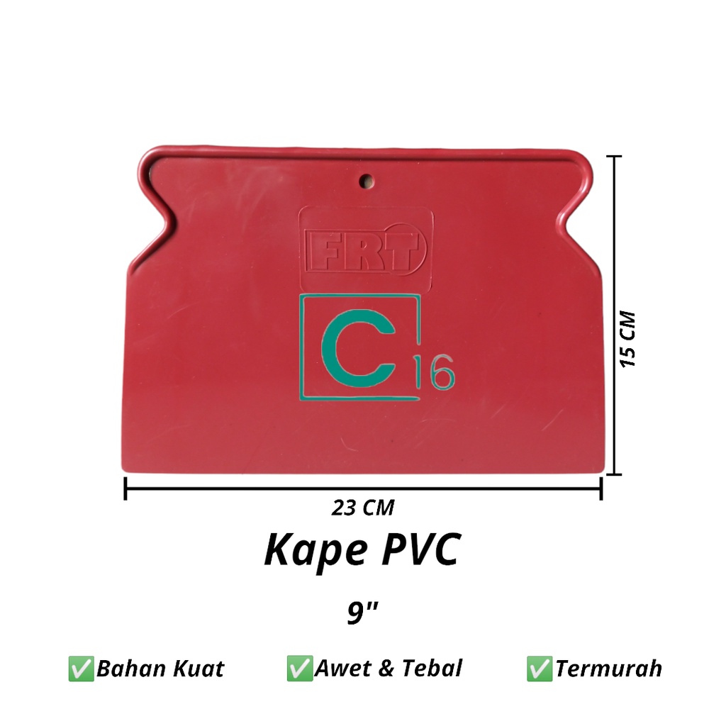 Kape Pvc Plastik / Kape Plastik / Kapi Cat / Skrap Scrap Scraper 5 Inch ...