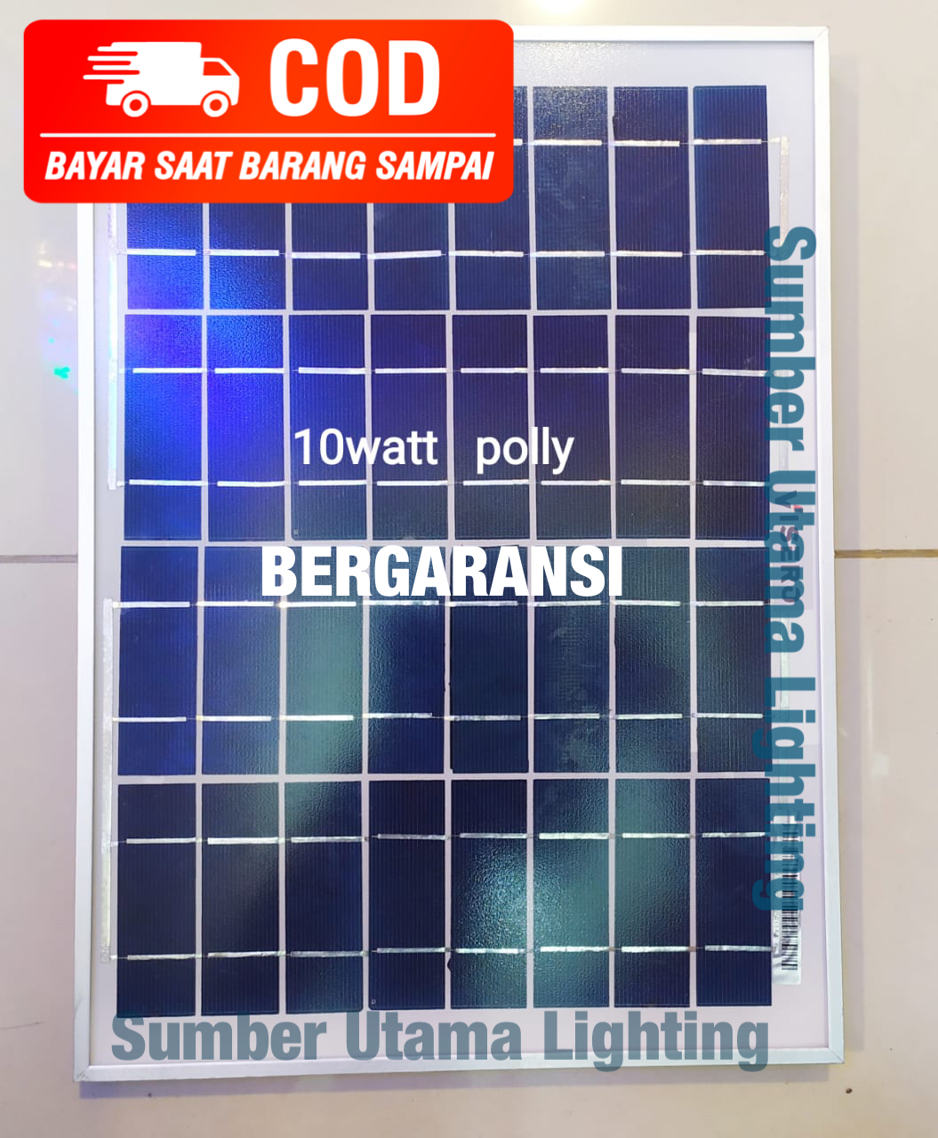 SOLAR PANEL 10 WP PANEL SURYA PEMBANGKIT LISTRIK TENAGA SURYA 10WP 10 ...