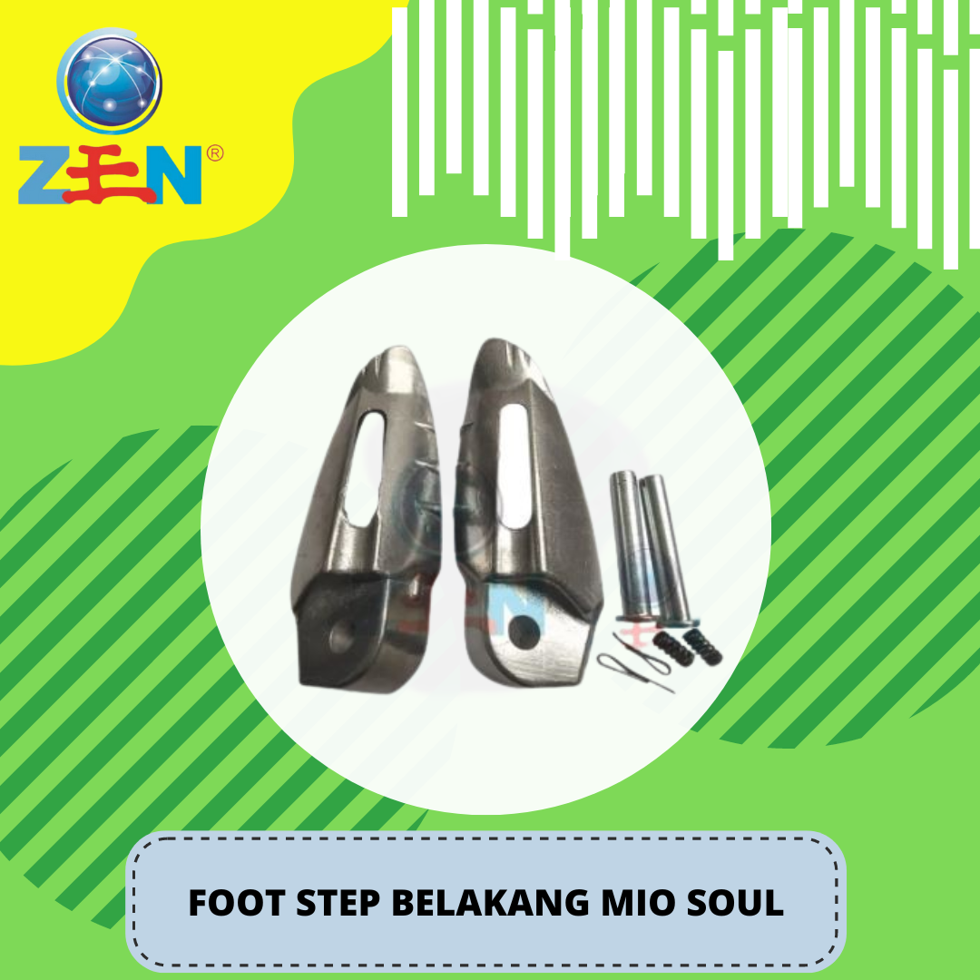 FOOT STEP BELAKANG MIO SOUL,MURAH KUAT HQ SPEK ASLI GENUINE PARTS ...