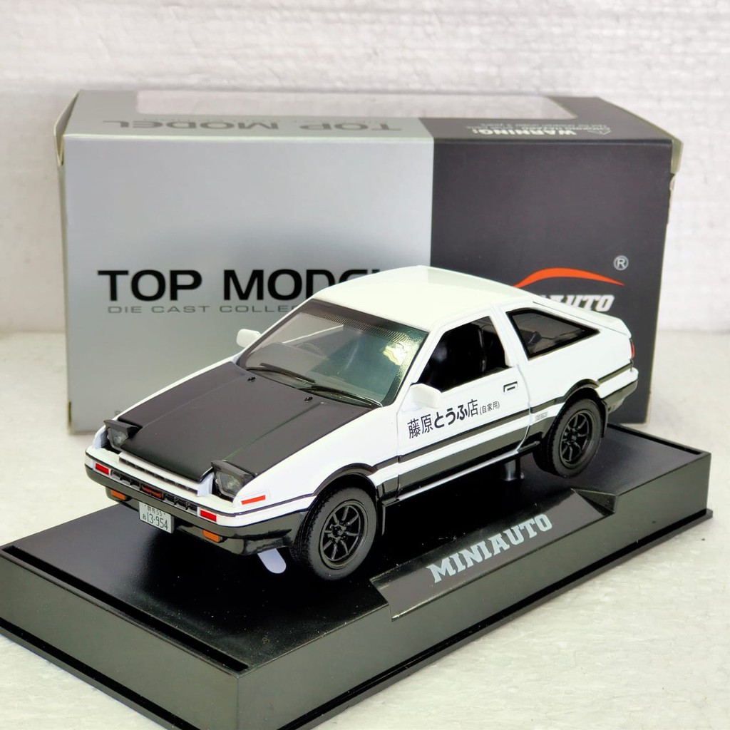 Miniauto Diecast Toyota Trueno AE86 Initial D Drift Takumi Skala 1:32 ...