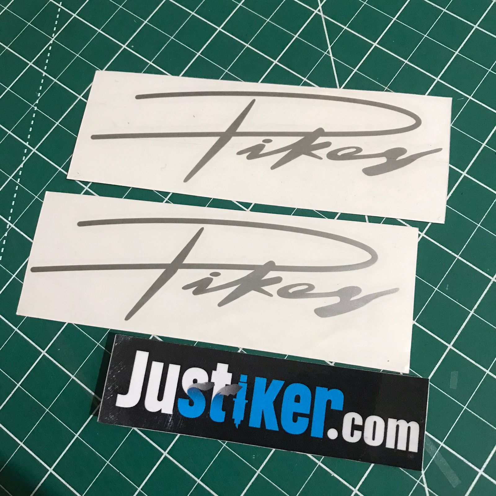 Sticker Sepeda Element Pikes Handwriting Signature. Frame Sticker Logo ...