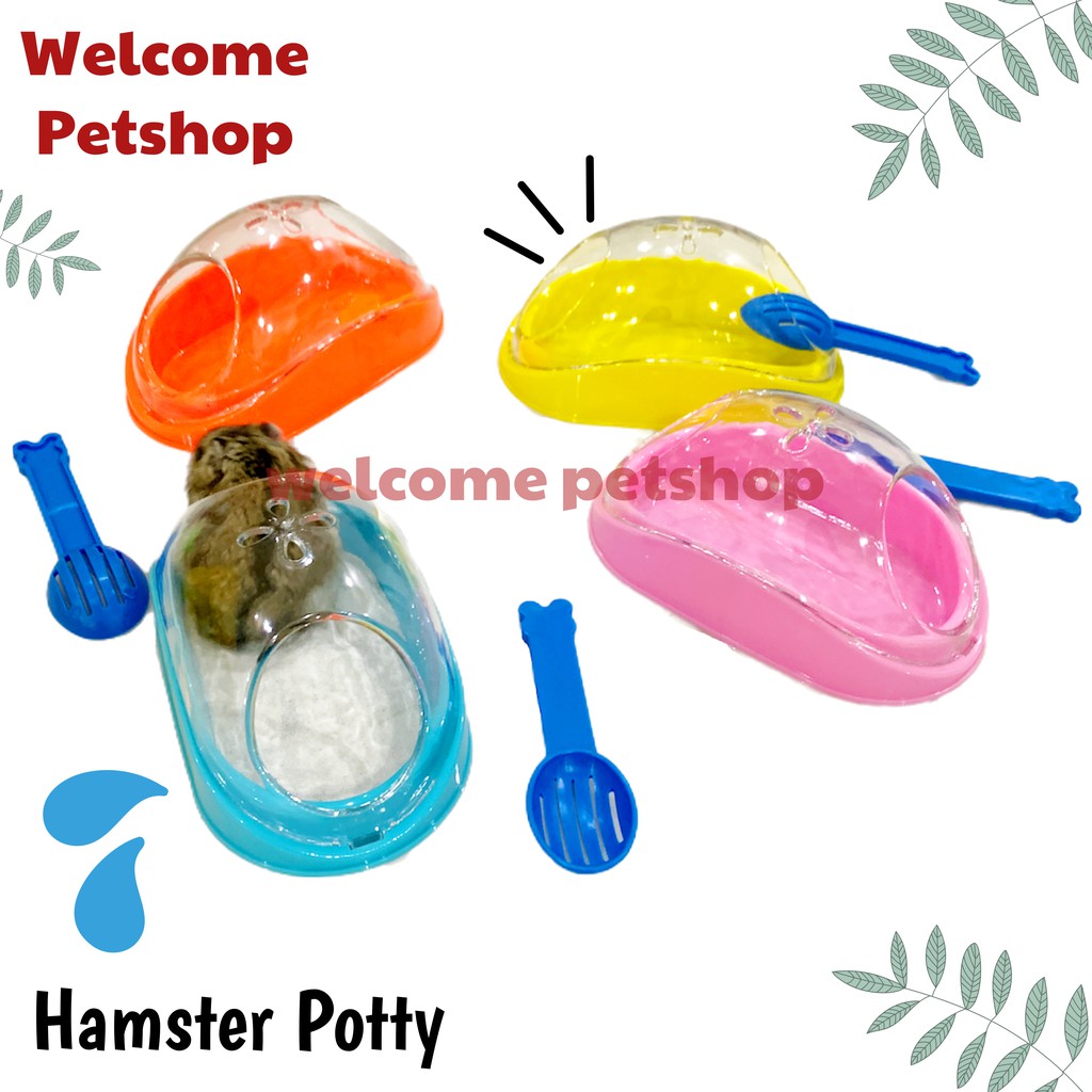 Hamster Potty / Tempat Mandi Hamster / Tempat Pasir Hamster | Lazada ...