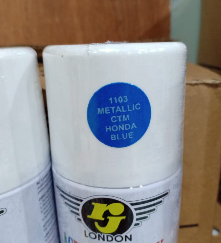 Pilok Pilox RJ London Varian Warna BIRU 300cc (Cat Semprot Warna Biru ...